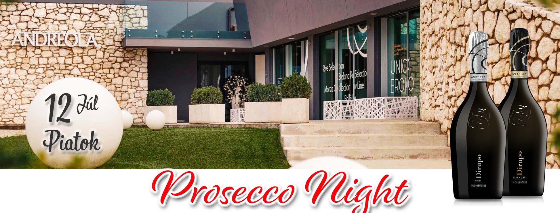 Prosecco Night | Vychutnaj.sk